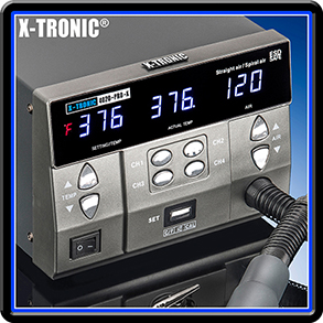 X-Tronic 4020-PRO-X • Platinum Series • 1000 Watt • Hot Air Digital Rework Station with Patented ...
